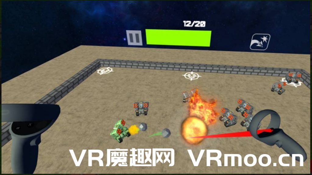 Oculus Quest 游戏《Tank Battle》坦克大战vr – VR魔趣网
