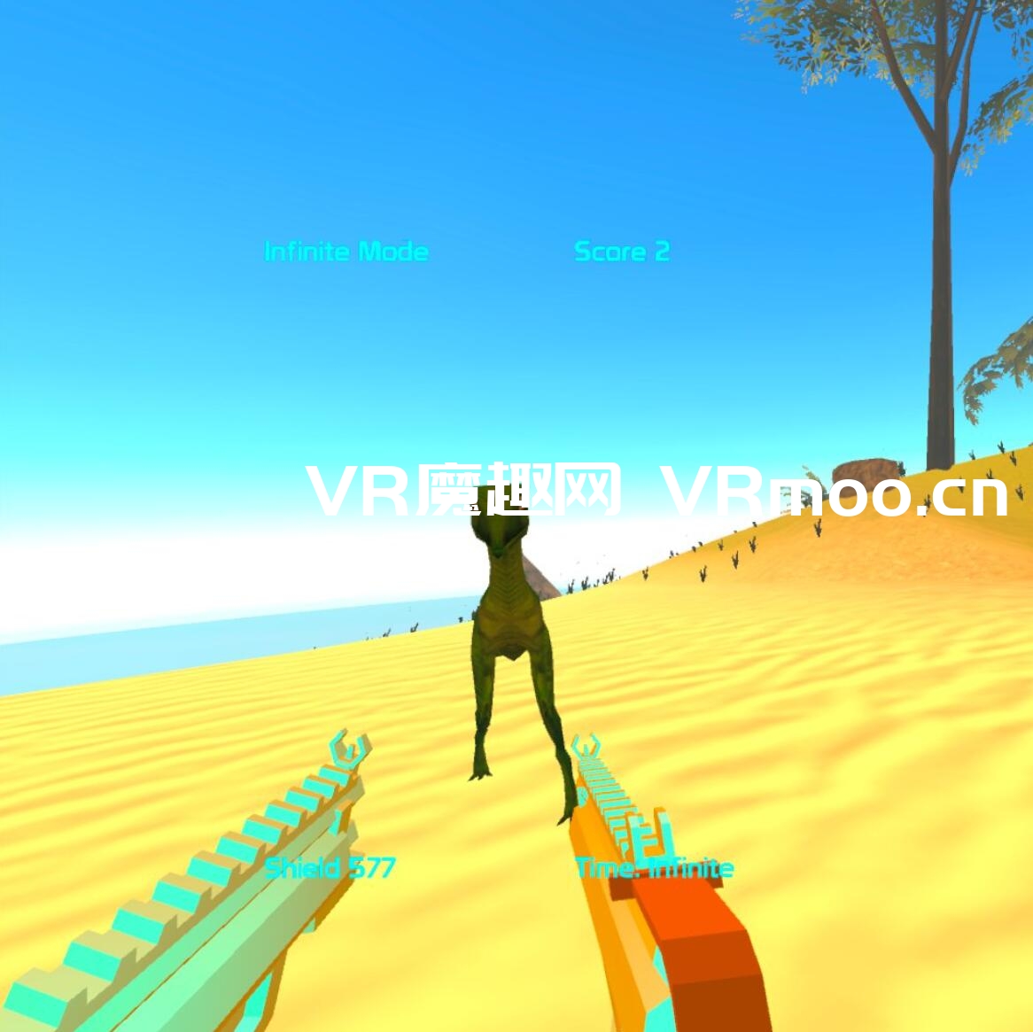 Meta Quest 游戏《ULTRA SHOOTER: JURASSIC DINOSAURS》超射击：侏罗纪恐龙 – VR魔趣网