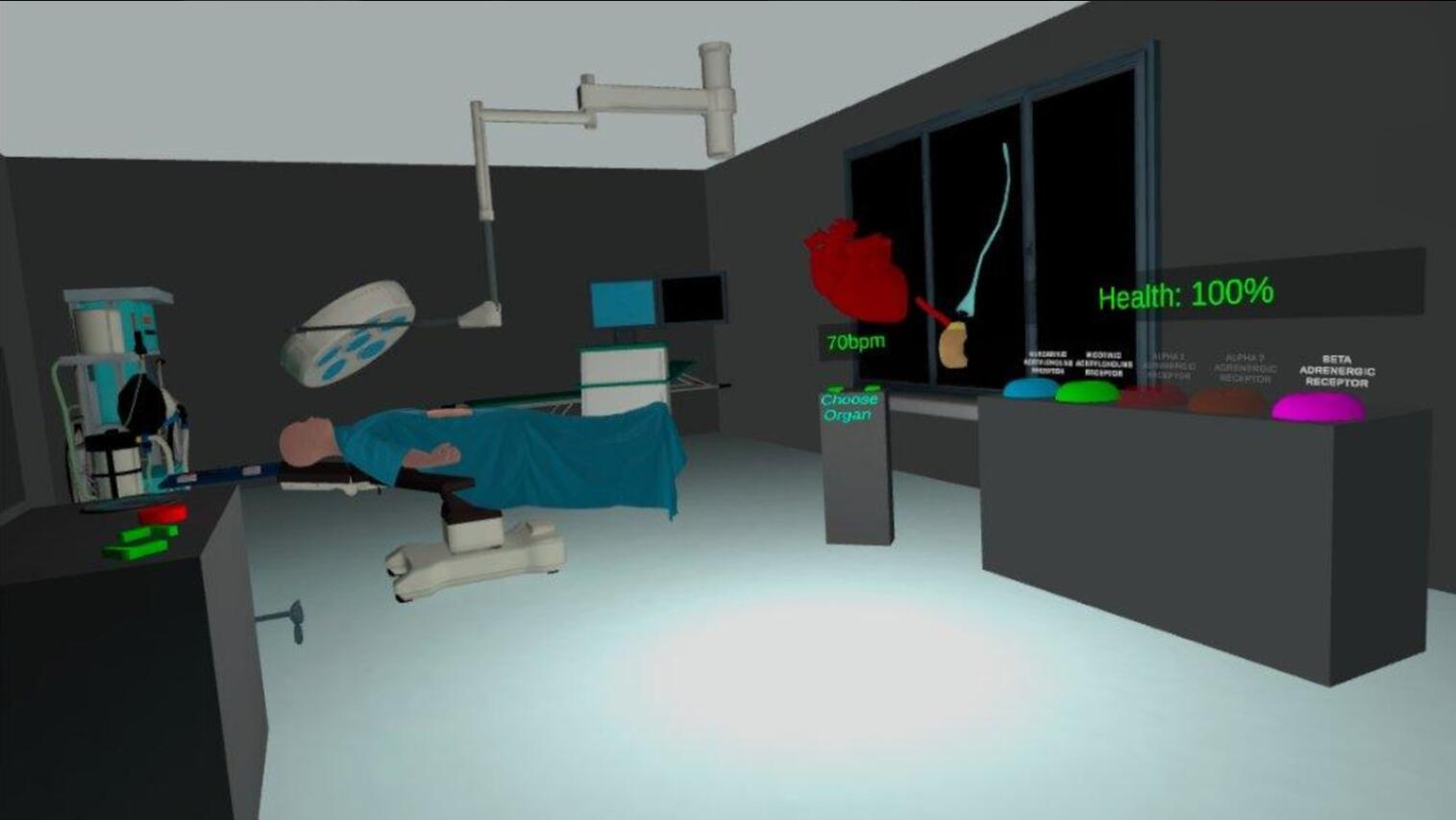 Oculus Quest 游戏《自主神经系统模拟器》Autonomic Nervous System Simulator – VR魔趣网