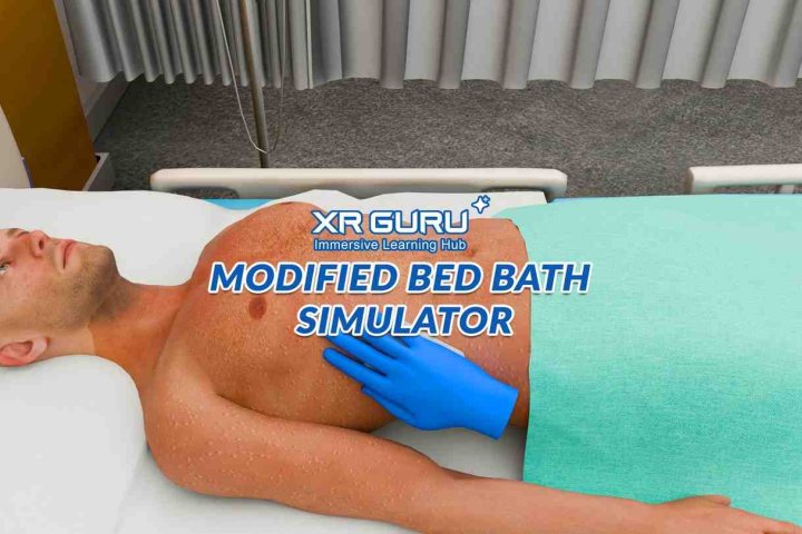Meta Quest 游戏《Modified Bed Bath Simulator》改良型床上沐浴模拟器 – VR魔趣网